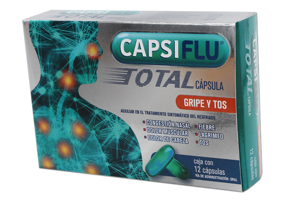 CAPSIFLU TOTAL C/12 CAPSULAS MDR PHARMA - BSPharma