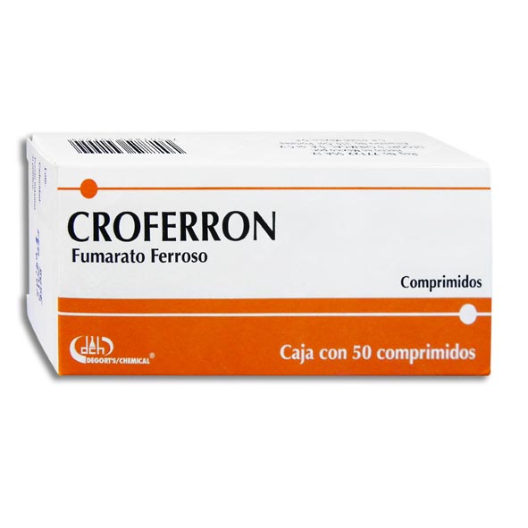 Croferron 200 Mg C/50 Comprimidos Degort´s Chemical - BSPharma