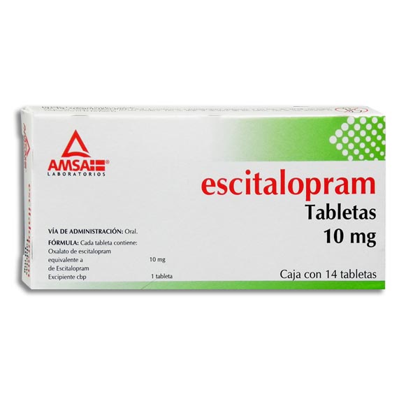 ESCITALOPRAM 10 MG AMSA - BSPharma