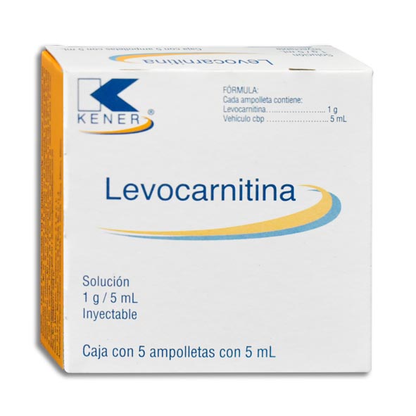 LEVOCARNITINA 1 G KENER - BSPharma