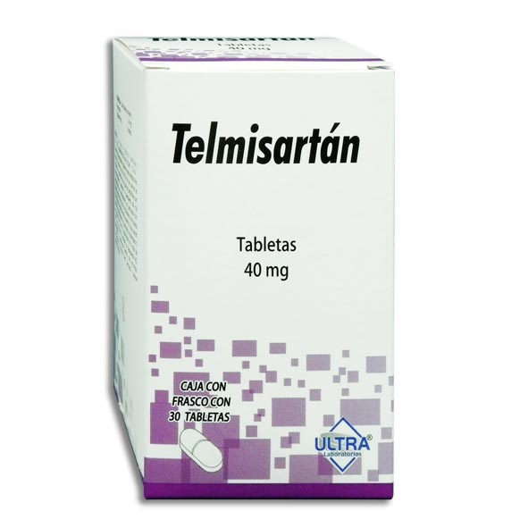 TELMISARTAN 40 MG C/30 TABLETAS ULTRA - BSPharma