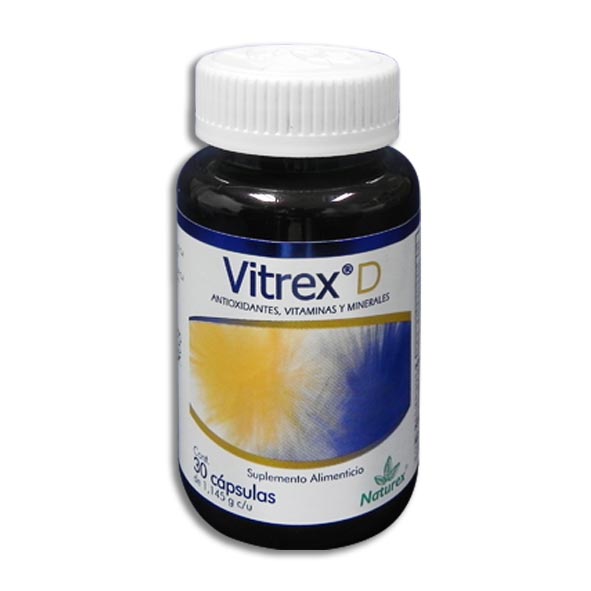 Vitrex D 1,145 G C/30 Cápsulas Naturex - BSPharma