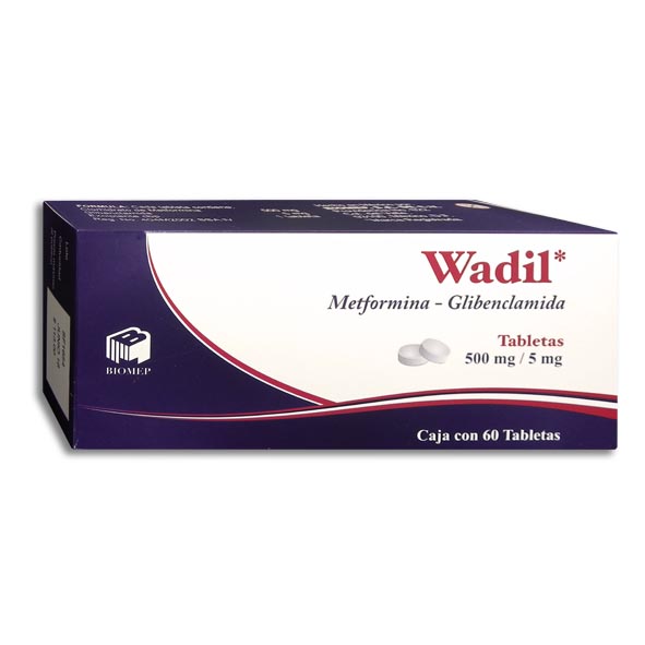 WADIL 500 MG/5 MG C/30 TABLETAS BIOMEP - BSPharma