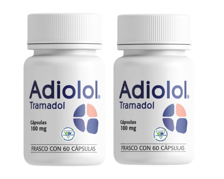 Adiolol Tramadol Duo Pack 100mg C/60 Cápsulas SBL Pharma - BS Pharma
