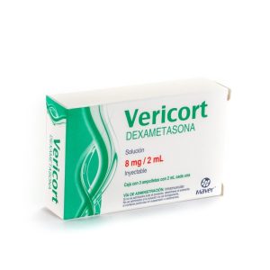 Vericort Solución Inyectable C/3 Ampolletas Maver - BS Pharma